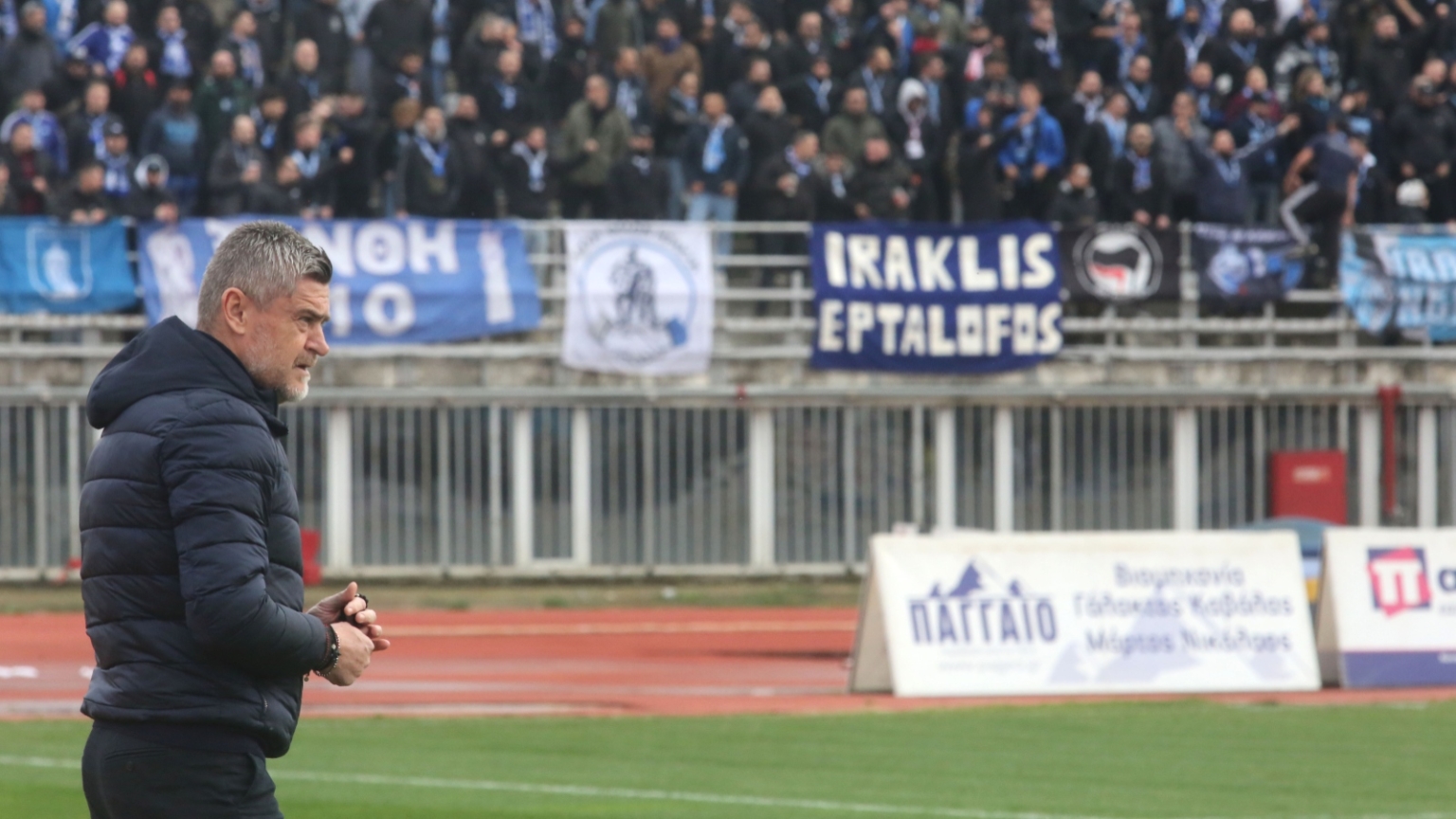 Τι είπε ο Δερμιτζάκης πριν το ντέρμπι, Ηρακλής-ΑΕΛ - Monobala