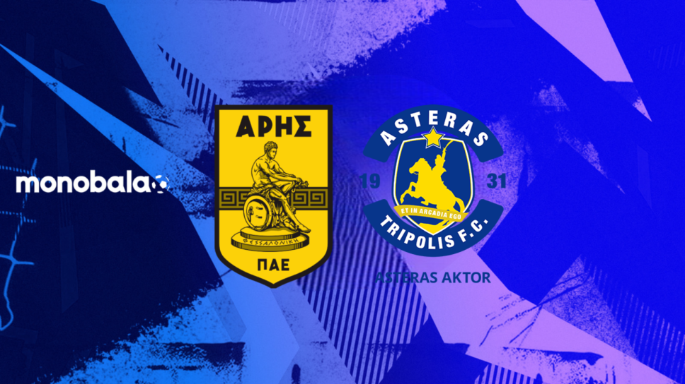 Live: Άρης - Αστέρας AKTOR 2-1 (Τελικό) - Monobala